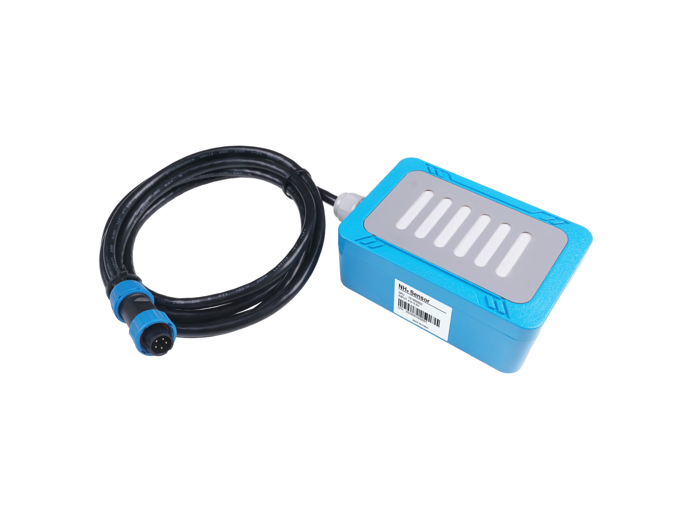 Industrial-grade MODBUS RS485 NH3 Sensor - with Waterproof Aviation ...
