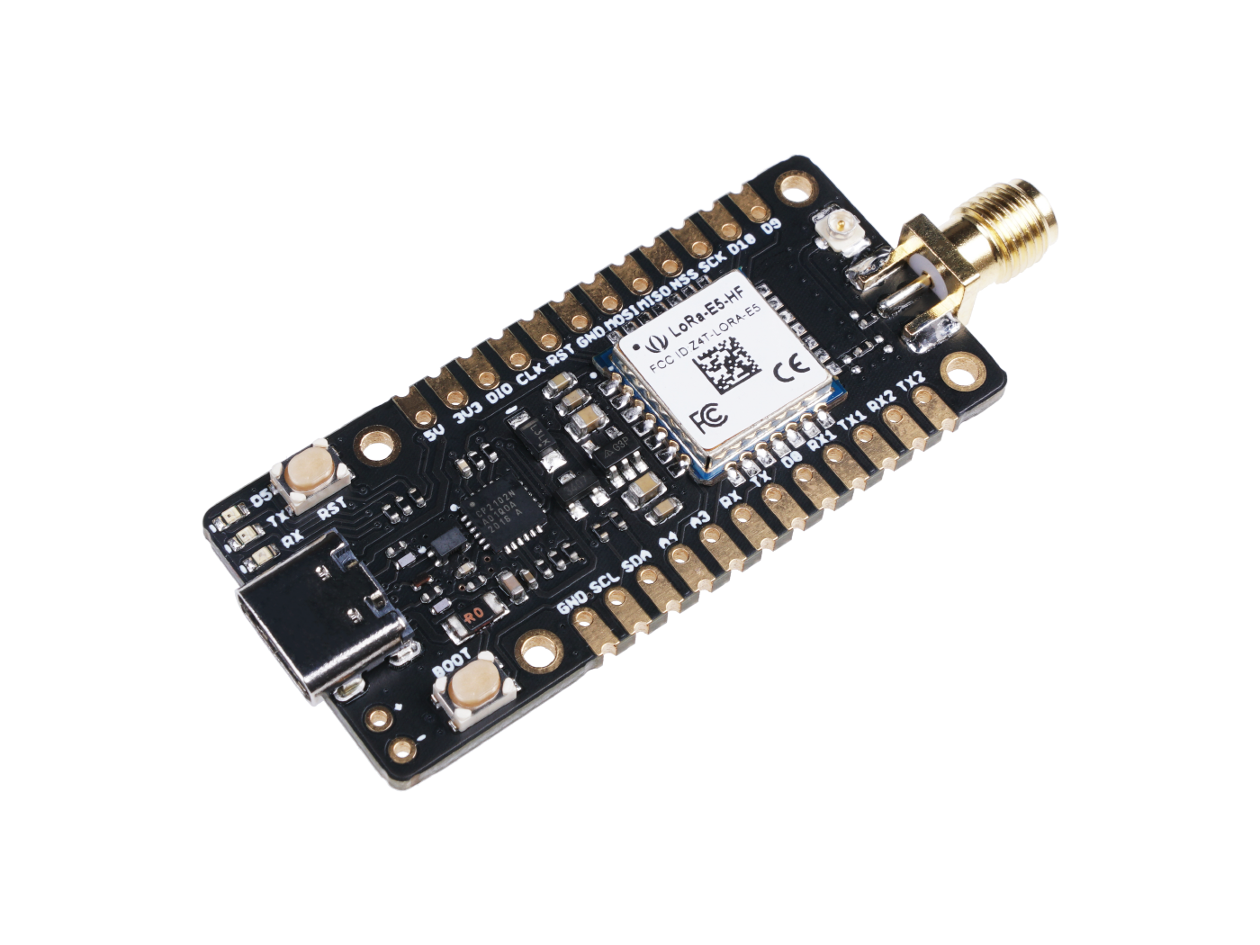 LoRa-E5 mini (STM32WLE5JC) Dev Board, LoRaWAN protocol and worldwide ...