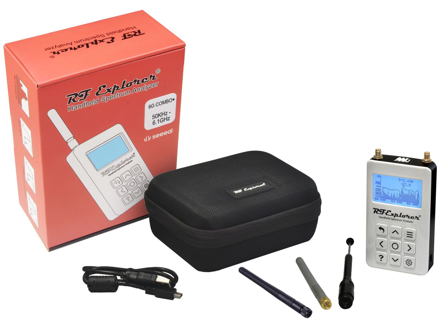RF Explorer 6G Combo PLUS - Slim Spectrum Analyzers - #iot